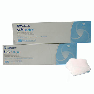 Gasas paquete con 200 piezas - Deposito Dentalmex