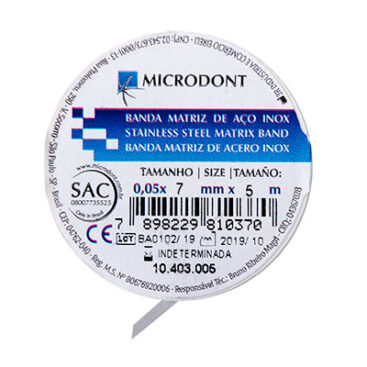 Banda Matriz en Rollo - Deposito Dentalmex