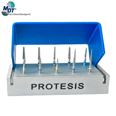 Kit de Fresas para Prótesis - Deposito Dentalmex